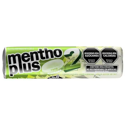 PASTILLAS MENTHO PLUS ACIDOS MANZANA | Almacen ABASTO
