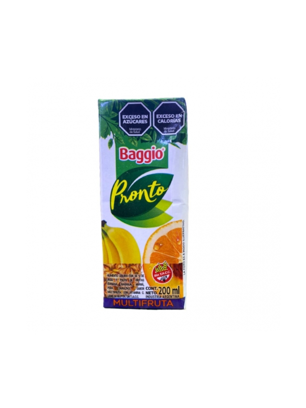 BAGGIO PRONTO MULTIFRUTA 200ML | Almacen ABASTO